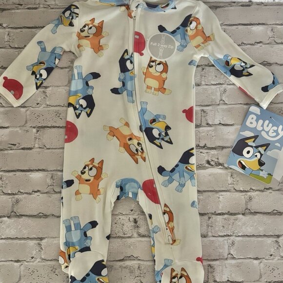 One Pieces | Bluey Newborn One Piece Pajamas Nwt | Poshmark